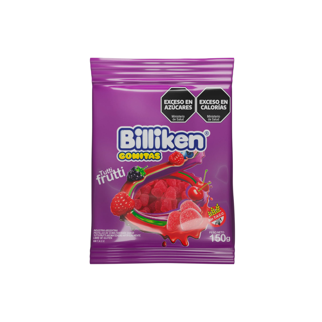 Gom. Billiken tutti frutti x150g – Golosinas Cosquin